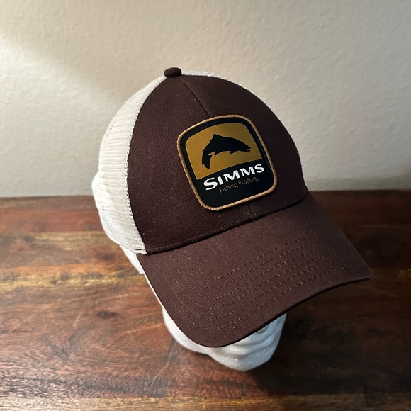Simms | Accessories | Simms Fishing Products Baseball Hat Brown | Poshmark